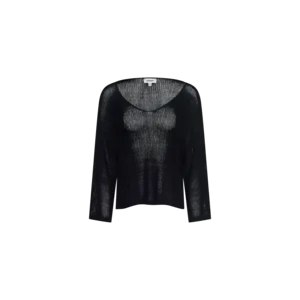L'Agence Ethan Knit Pullover - Black