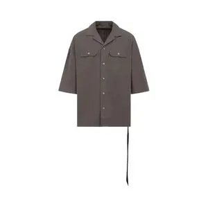 Rick Owens Camicia Magnum Tommy Shirt - Brown