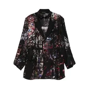 YOHJI YAMAMOTO POUR HOMME 0606 Printed Jacket