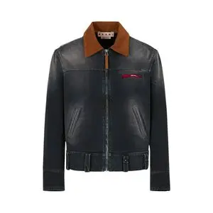Marni Washed Distressed Jacket