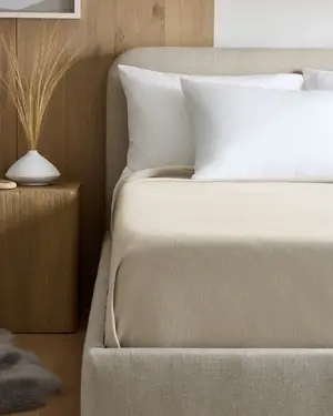 Quince Luxury Bed Blanket - Sand