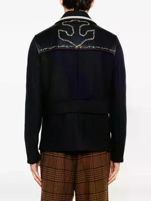 Valentino Garavani Double-breasted Embroidered Jacket