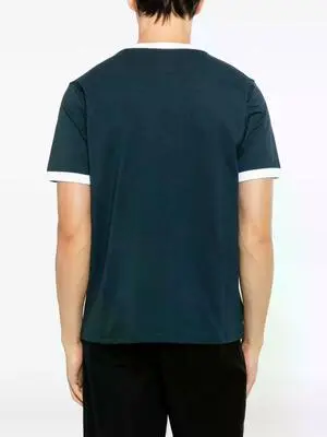 AGNES B. Arch Logo-print T-shirt - Blue