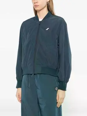 AGNES B. Dino Bomber Jacket - Blue