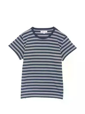 AGNES B. Striped Brando T-shirt - Blue