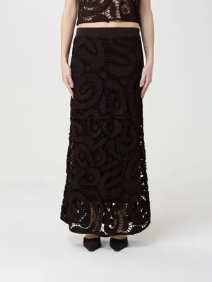 Pinko Crocheted Maxi Skirt