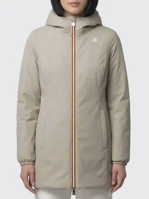 K-WAY Zip-up Hooded Jacket - Beige