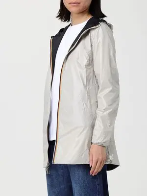 K-WAY Zip-up Hooded Jacket - Black