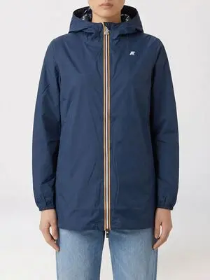 K-WAY Zip-up Hooded Jacket - Blue