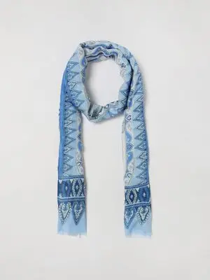 Etro Scarf - Gnawed Blue
