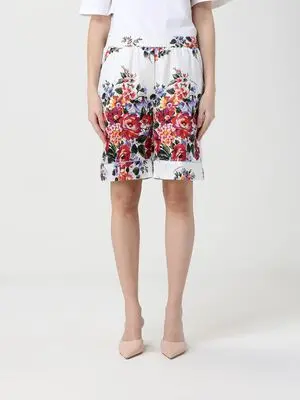 Dolce & Gabbana Floral Silk Shorts