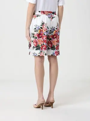 Dolce & Gabbana Floral Silk Shorts