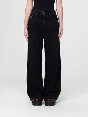 DIESEL® Wide Leg Jeans - Black