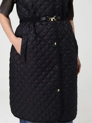 Max Mara Camille Quilted Nylon Vest - Black
