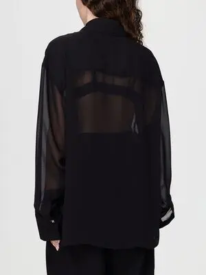 Pinko Sheer Button-up Shirt