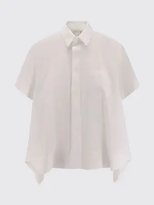 Sacai Asymmetrical Short Sleeve Shirt