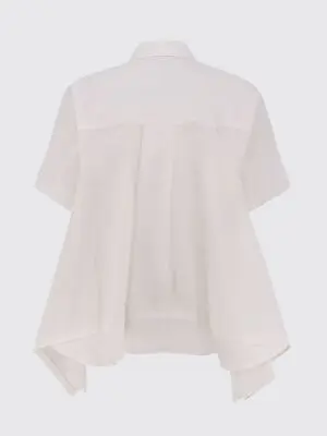 Sacai Asymmetrical Short Sleeve Shirt