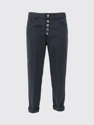 DONDUP Koons Cropped Fit Denim Jeans - Blue