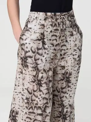 Pinko Printed Wide Leg Trousers