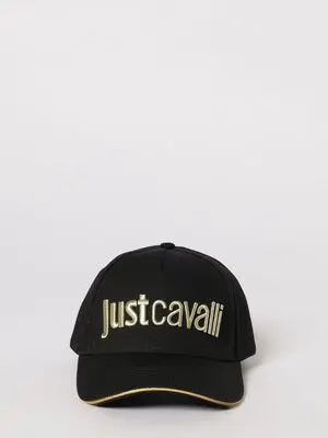 Just Cavalli Embroidered Logo Cotton Twill Baseball Cap