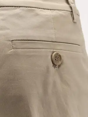 Aspesi Stretch Cotton Flared Trousers - Colonial
