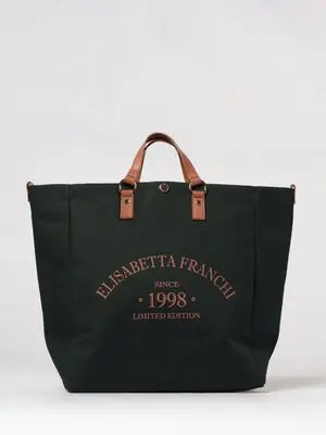 Elisabetta Franchi Silver Tone Totes For Women