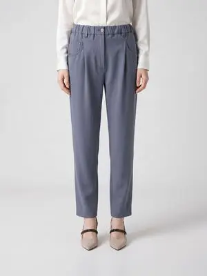 Brunello Cucinelli Tailored Trousers - Blue