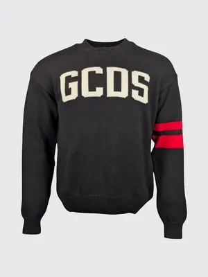 Gcds Cotton Logo Knit Sweater