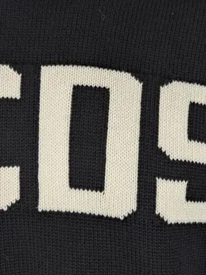 Gcds Cotton Logo Knit Sweater