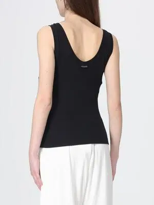 Brunello Cucinelli Cotton Sleeveless Top - Black
