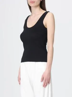 Brunello Cucinelli Cotton Sleeveless Top - Black