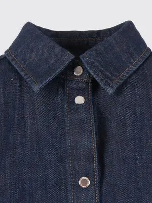 7 For All Mankind Sleeveless Denim Shirt