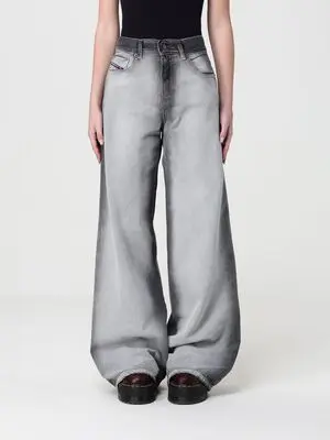 DIESEL® Wide Leg Jeans - Black