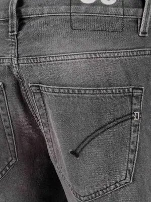DONDUP Slim Fit Cotton Denim Jeans - Grey