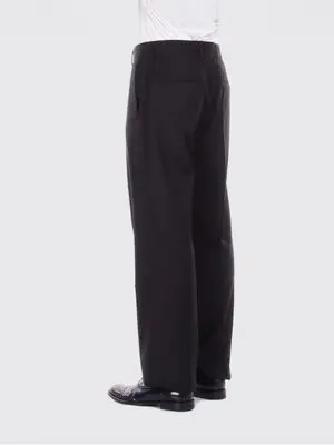 Tagliatore Tailored Wool Blend Pants - Black