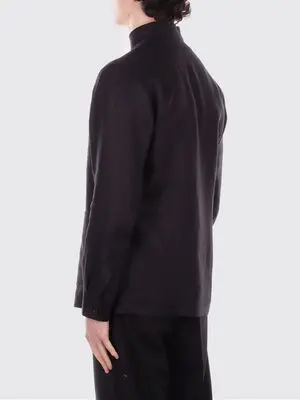 Tagliatore Stand Collar Jacket - Black