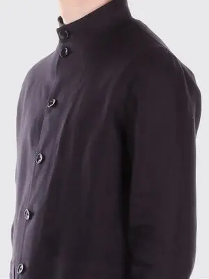 Tagliatore Stand Collar Jacket - Black