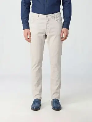 Jacob Cohеn Raw Edge Hem Bottoms For Men
