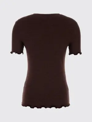 JIL SANDER Silk And Linen T-shirt - Violet