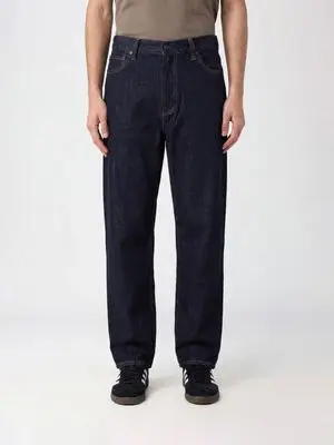 Carhartt Work In Progress Aaron Wide Leg Jeans - Blue 1