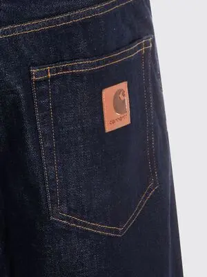 Carhartt Work In Progress Aaron Wide Leg Jeans - Blue 1