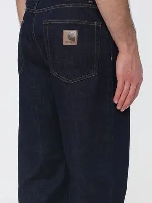 Carhartt Work In Progress Aaron Wide Leg Jeans - Blue