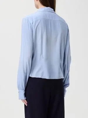MAISON MARGIELA Silk Shirt - Blue