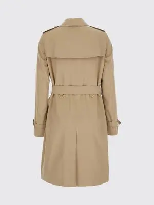 Burberry Cotton Double Breasted Trench Coat
