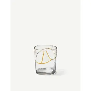 SELETTI Kintsugi Glass And Gold Tumbler - None