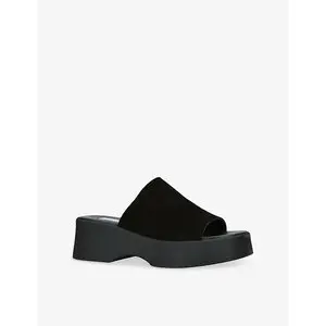 Steve Madden Slinky Heeled Suede Sandals