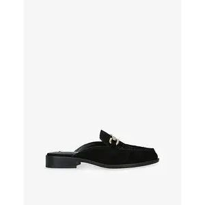 Steve Madden Kapture Suede Backless Loafers