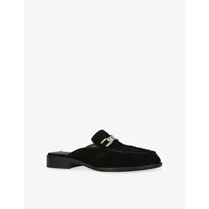 Steve Madden Kapture Suede Backless Loafers