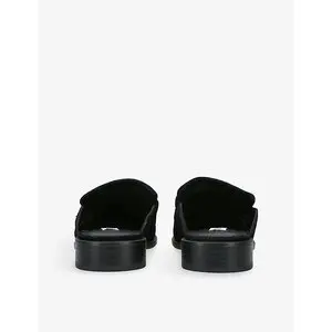 Steve Madden Kapture Suede Backless Loafers