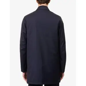 Paul Smith Classic-collar Long-sleeve Wool Coat